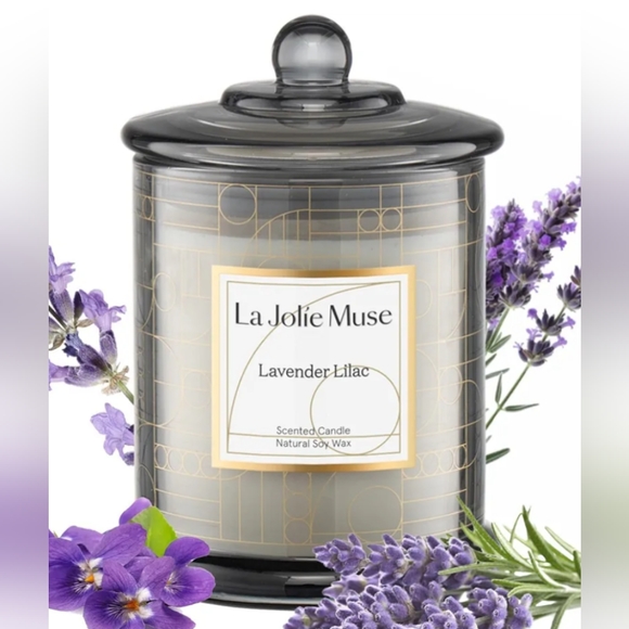 LA Jolie Muse | Accents | Lavender Lilac Soy Luxury Candle La Jolie ...
